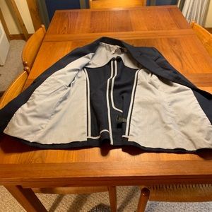 Kenar | Jackets & Coats | Kenar Navy Blue Linen Blazer | Poshmark